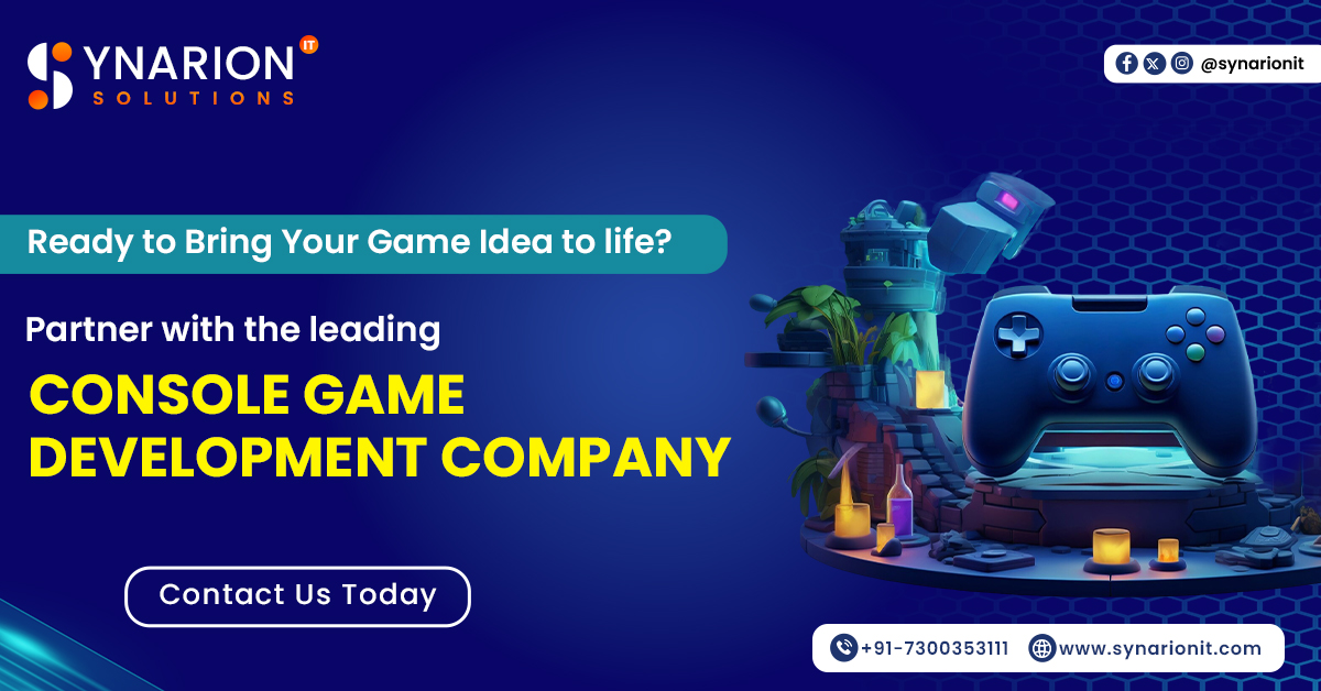 Console Game Development Company | PlayStation & Xbox Games