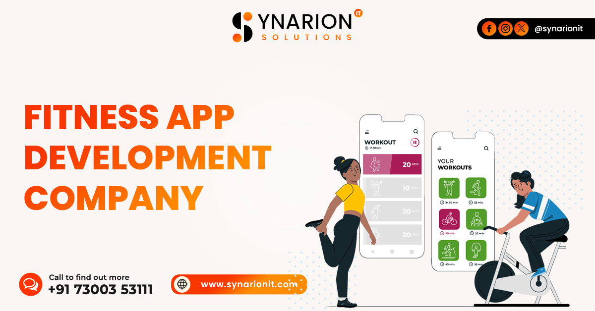 Fitness App Development Company | Fitness App Development Services