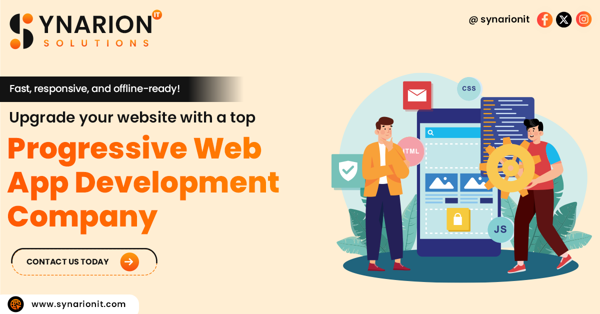 Progressive Web App Development Company | Expert PWA Services