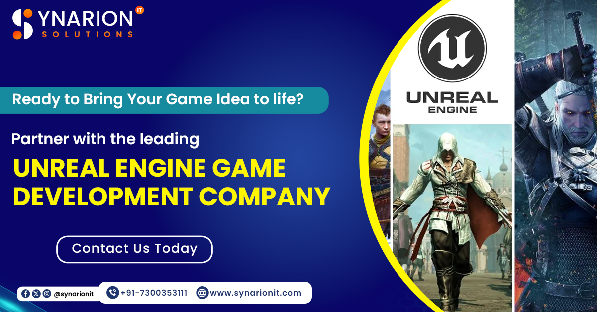Unreal Engine Game Development Company